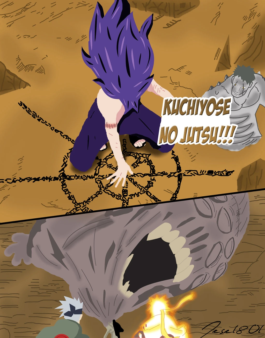 Kuchiyose No jutsu (Gedo Mazo) | Xe naruto Wikia | Fandom