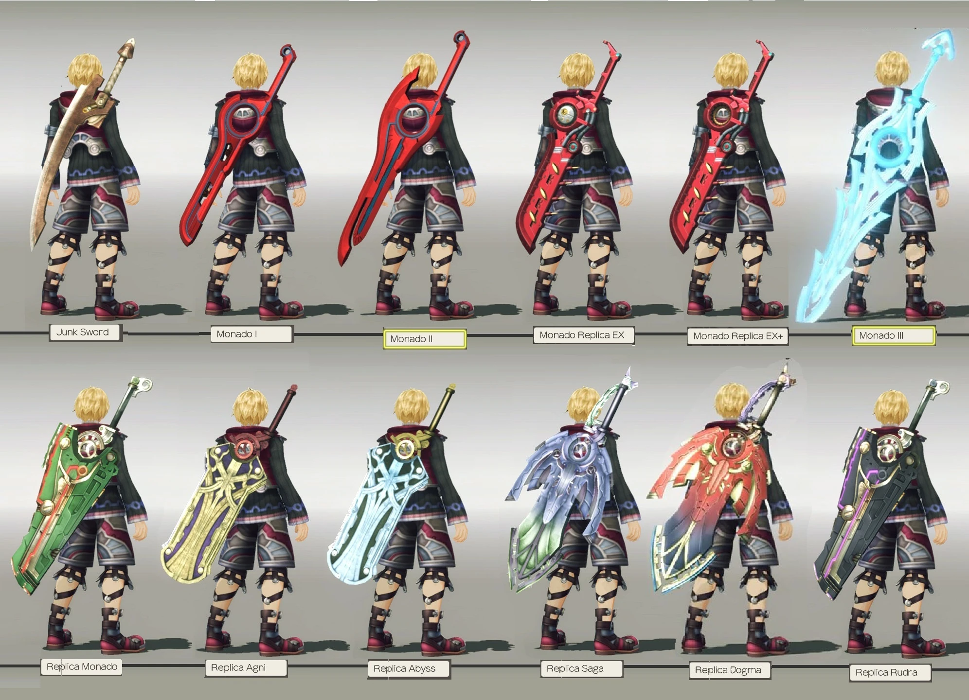 Appearance/Shulk | Xenoblade Wiki | Fandom