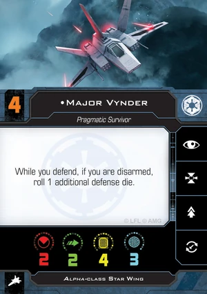 Major Vynder | X-Wing Miniatures: Second Edition Wiki | Fandom