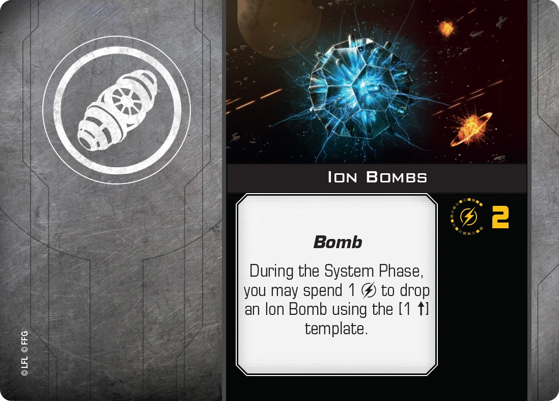 Ion Bombs | X-Wing Miniatures: Second Edition Wiki | Fandom