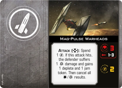 Mag-Pulse Warheads | X-Wing Miniatures: Second Edition Wiki | Fandom