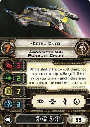 Ketsu Onyo | X-Wing Miniatures Wiki | Fandom