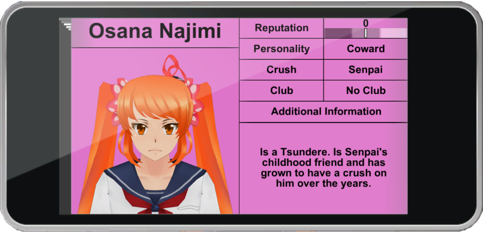 Image Osana Infopng Yandere Simulator Fanon Wikia Fandom Powered