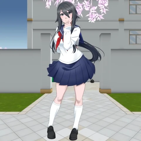Playing As Ryoba Aishi Yandere Simulator 198039s Mode