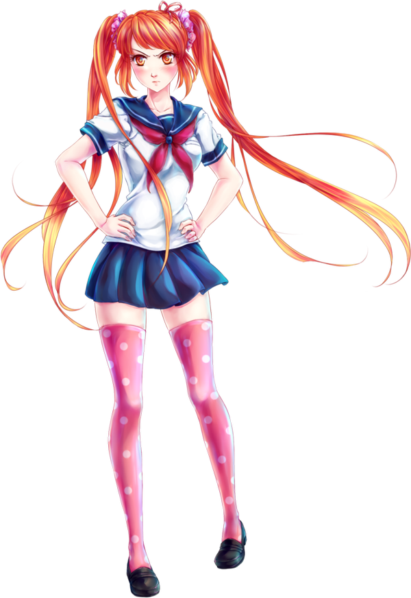 Image Osana Illustration 3png Wikia Yandere Simulator Fr Fandom Powered By Wikia
