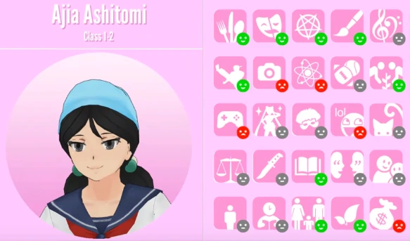 Ajia Ashitomi | Wikia Yandere Simulator | FANDOM powered by Wikia