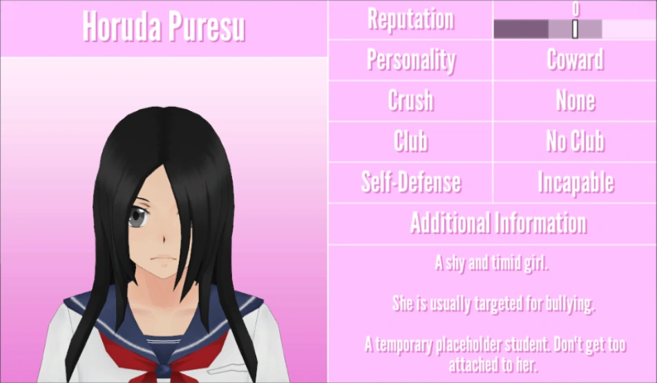 Horuda Puresu/Galeria | Yandere Simulator Wiki | Fandom