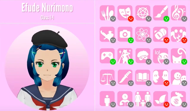 Efude Nurimono | Wikia Yandere Simulator | Fandom