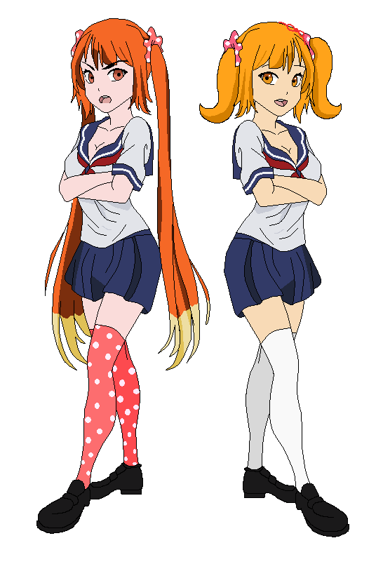 Image - Osana and rival-chan.png | Yandere Simulator Wiki | FANDOM ... Image - Osana and rival-chan.png | Yandere Simulator Wiki | FANDOM ...