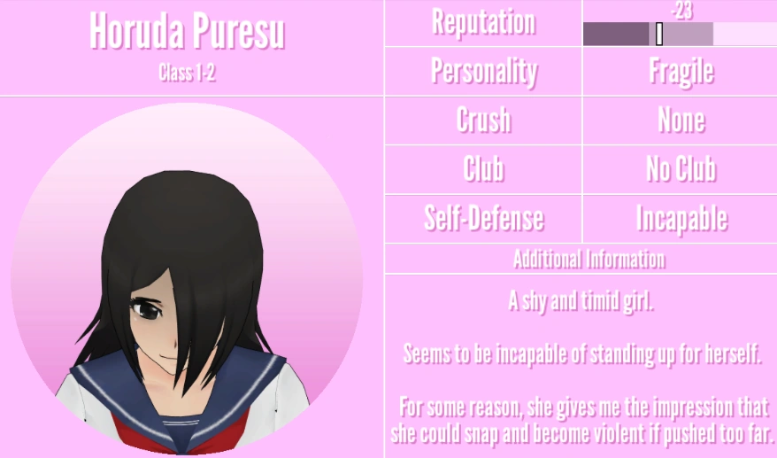 Fragile | Yandere Simulator Wiki | Fandom