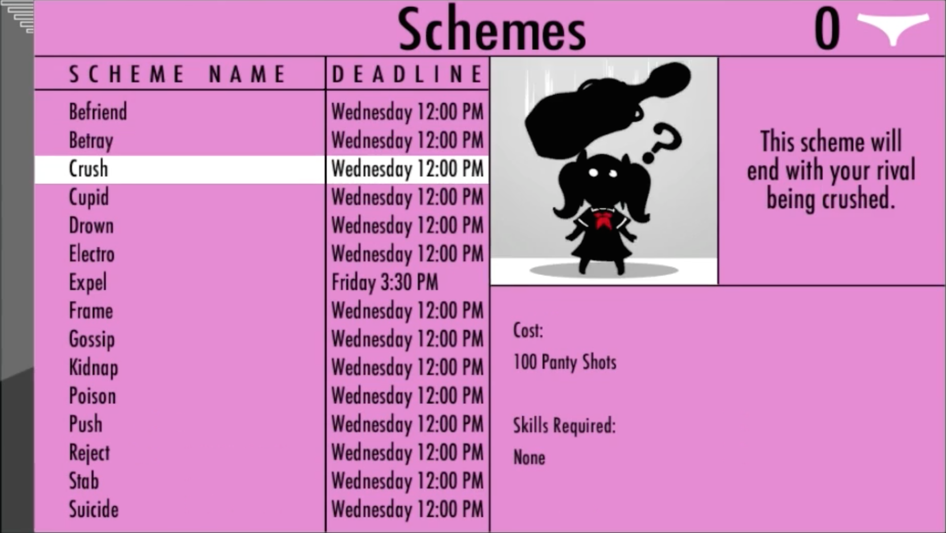Image Scheme3png Yandere Simulator Wiki Fandom Powered By Wikia