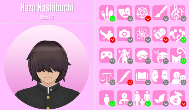 Hazu Kashibuchi | Wikia Yandere Simulator | Fandom