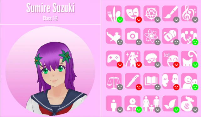 Sumire Suzuki | Wikia Yandere Simulator | Fandom