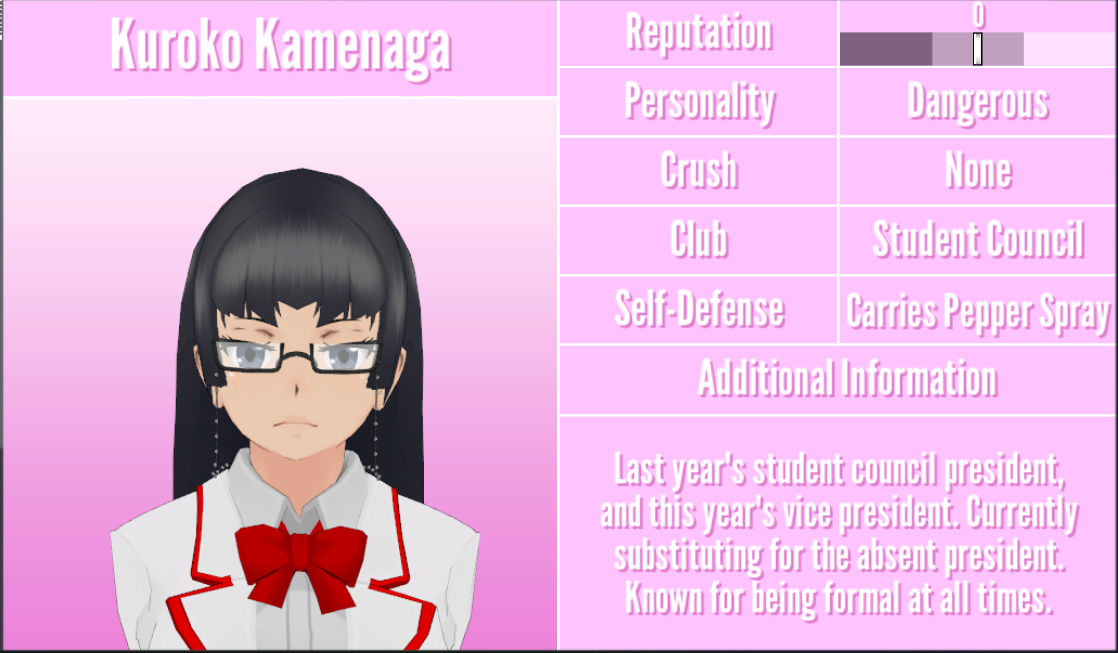 Kuroko Kamenagagaleria Yandere Simulator Wiki Fandom Powered By Wikia