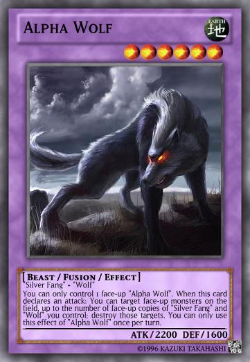 Alpha Wolf | Yu-Gi-Oh Card Maker Wiki | Fandom