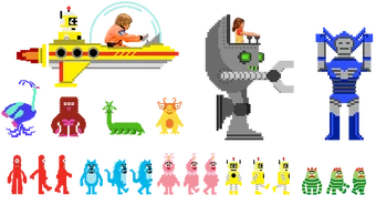 8-bit games | Yo Gabba Gabba Wiki | Fandom