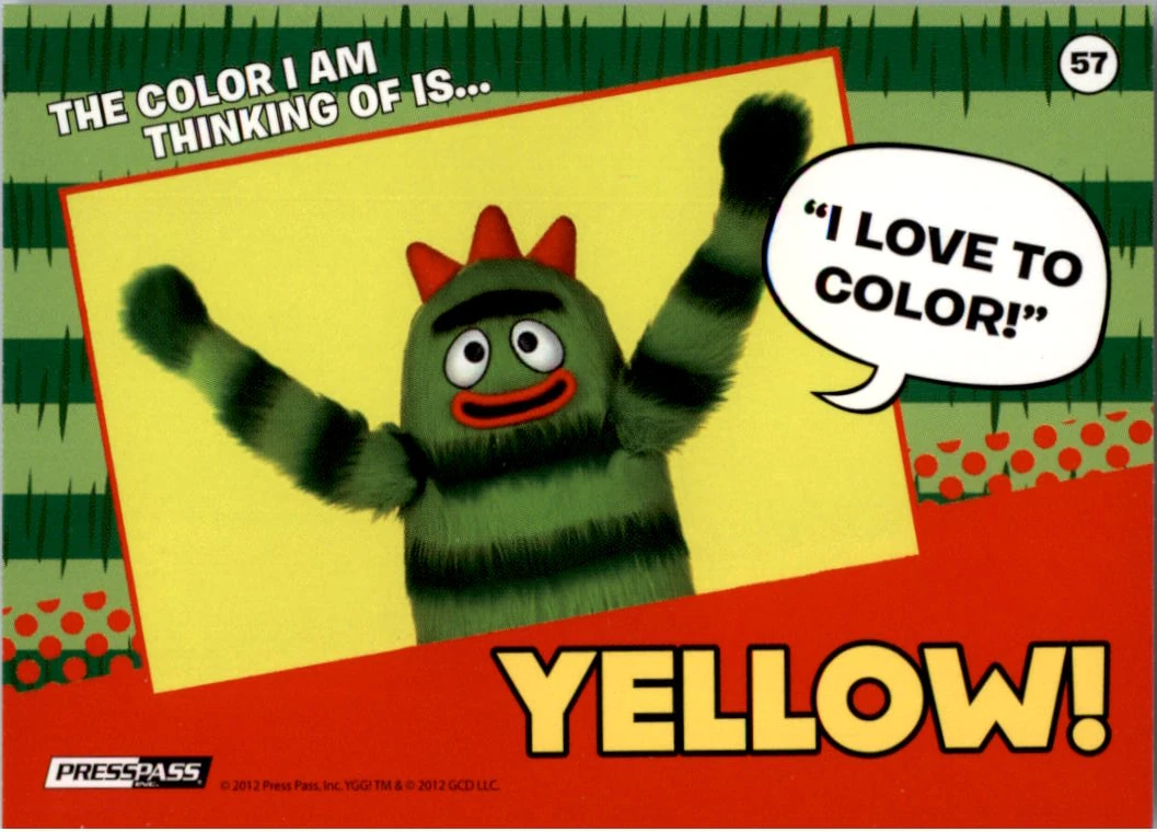 Yellow | Yo Gabba Gabba Wiki | Fandom