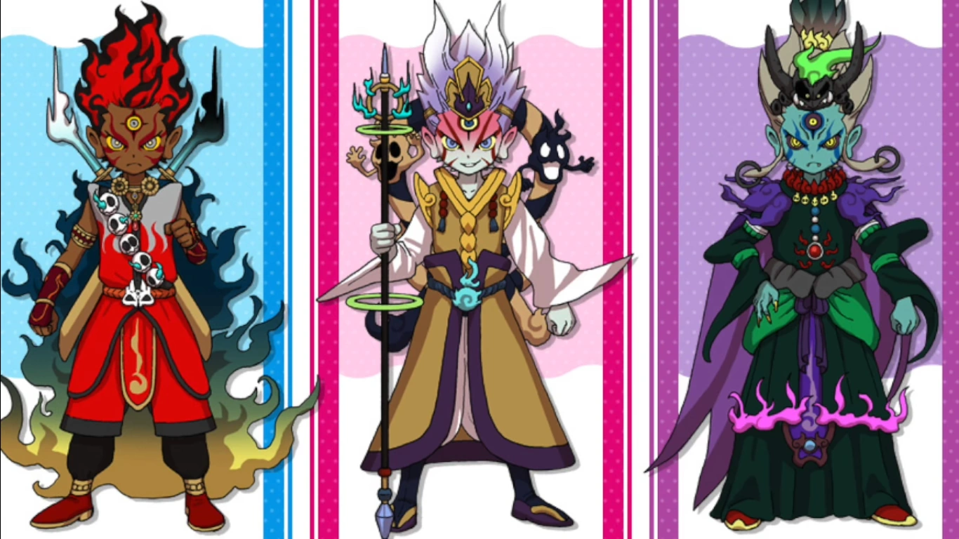 Image - Lord Enma Forms.png | Yo-kai Watch Wiki | FANDOM powered by Wikia