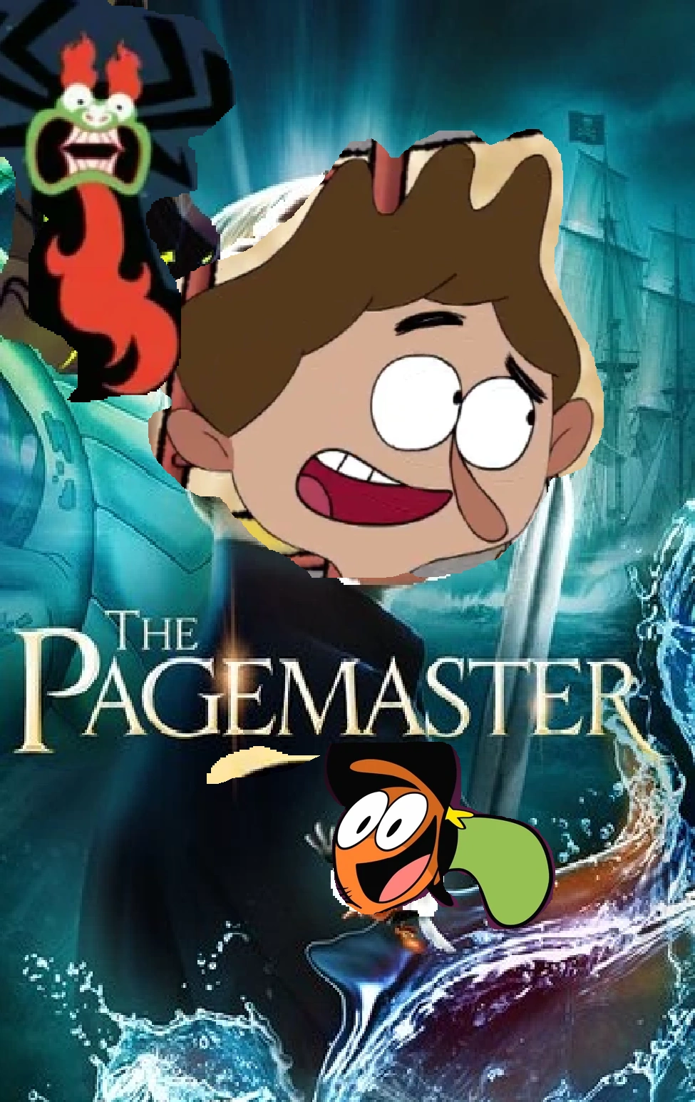 The Pagemaster (Thebackgroundponies2016Style) | Youtubescratch Wiki ...