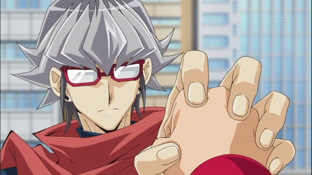 Image - Arc V Reiji stopping Yuya's punch.png | Yu-Gi-Oh! ARC-V Wiki ...