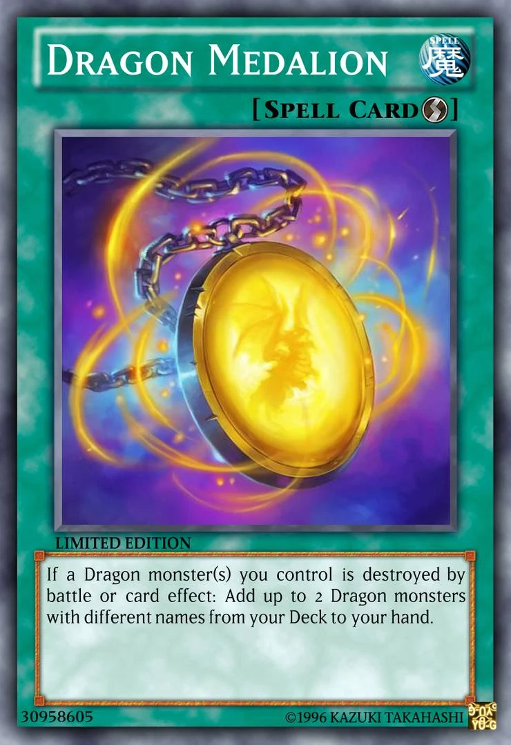 Dragon Medallion | Yu-Gi-Oh Fanon Wikia | Fandom