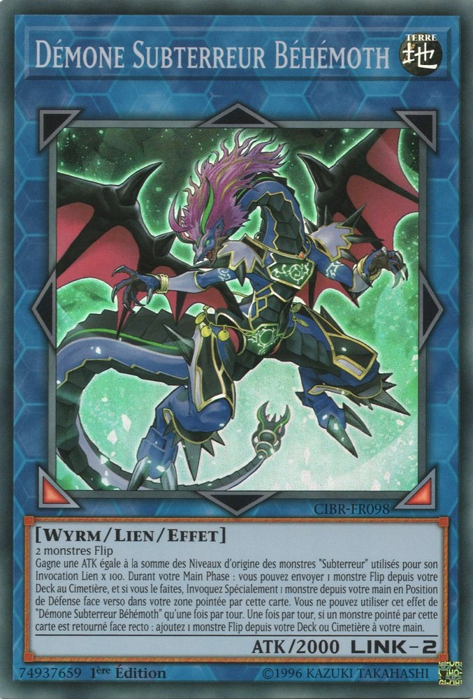 Démone Subterreur Béhémoth | Wiki Yu-Gi-Oh! | Fandom