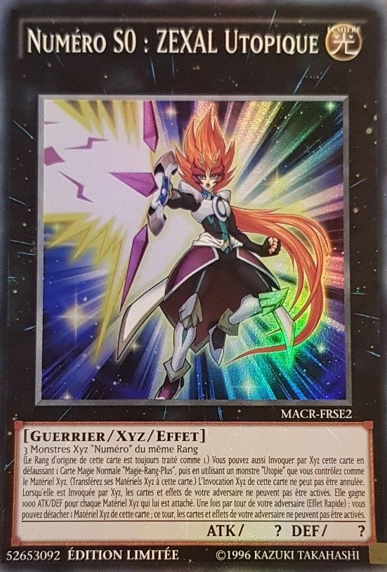 Numéro S0 : ZEXAL Utopique | Wiki Yu-Gi-Oh! | FANDOM powered by Wikia