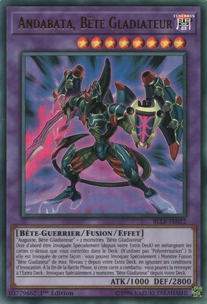 Andabata, Bête Gladiateur | Wiki Yu-Gi-Oh! | FANDOM powered by Wikia