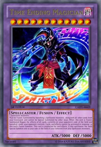 Time Ending Magician | Yu-Gi-Oh Revolution Fanon Wiki | Fandom