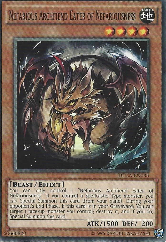 Card Gallery:Nefarious Archfiend Eater of Nefariousness | Yu-Gi-Oh ...