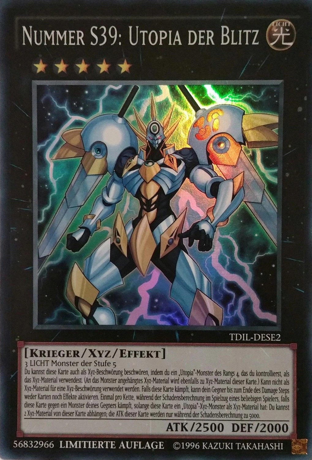 Nummer S39: Utopia der Blitz – Yu-Gi-Oh! Wiki-Wiki - Yu-Gi-Oh! Gx, Yu ...