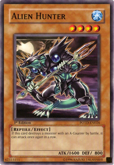 Alien Hunter | Yu-Gi-Oh! Wiki | Fandom