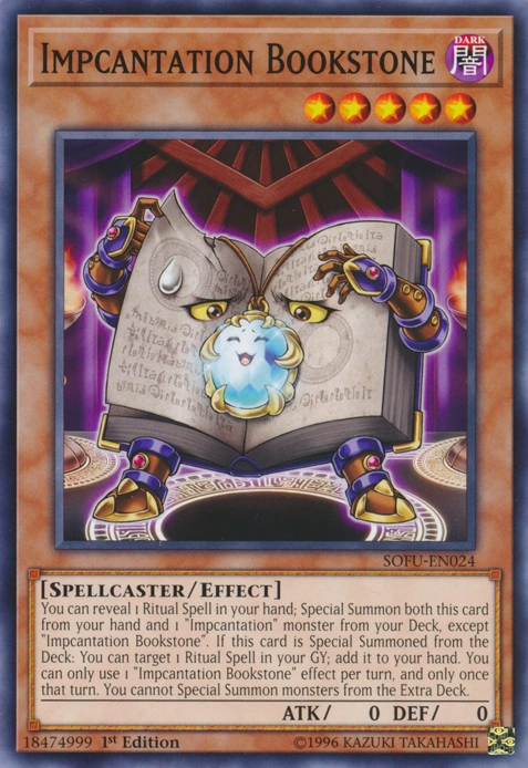 Impcantation Bookstone | Yu-Gi-Oh! Wiki | Fandom
