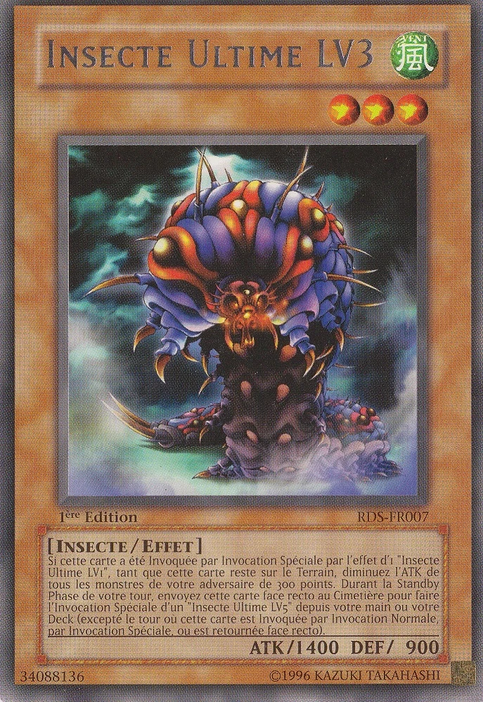 Card Gallery:Ultimate Insect LV3 | Yu-Gi-Oh! Wiki | Fandom