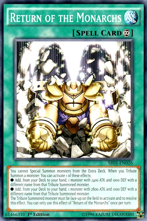 Return of the Monarchs | Yu-Gi-Oh! | FANDOM powered by Wikia