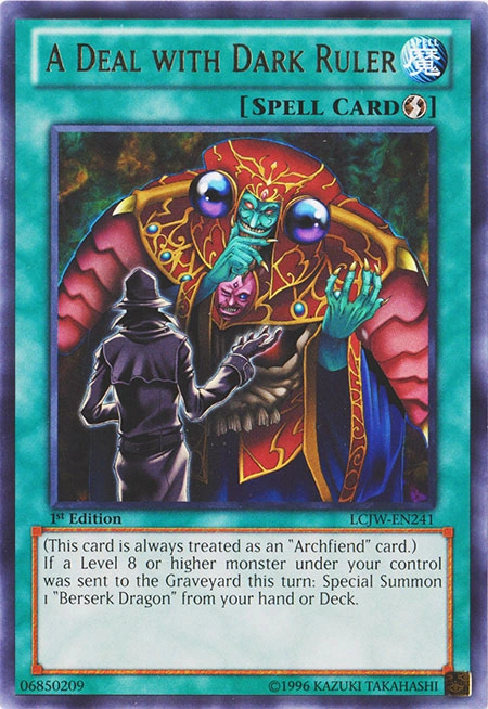 A Deal with Dark Ruler | Yu-Gi-Oh! Wiki | Fandom