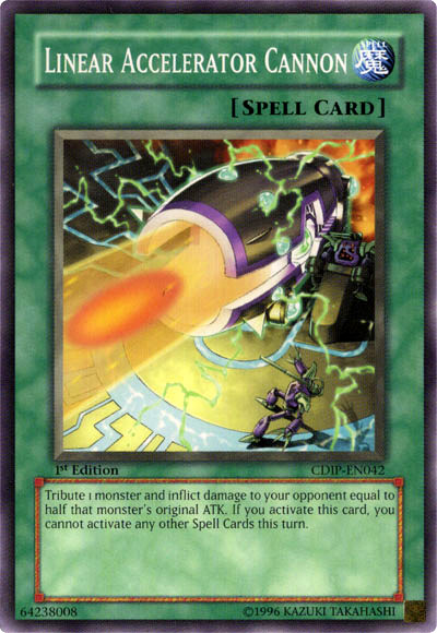 Linear Accelerator Cannon Yu Gi Oh Fandom Powered By Wikia