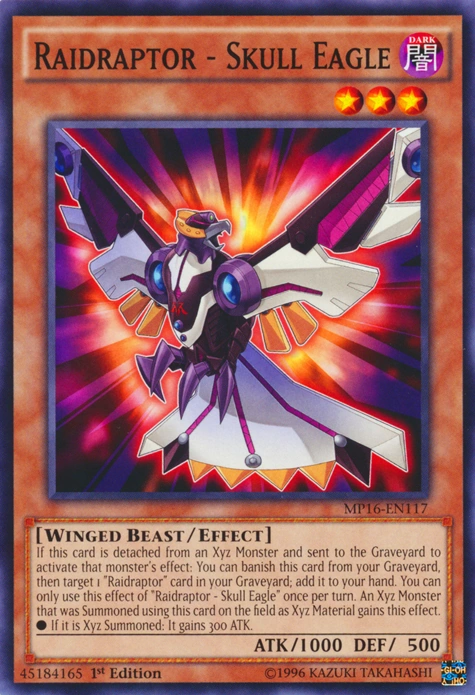 Raidraptor - Skull Eagle | Yu-Gi-Oh! Wiki | Fandom