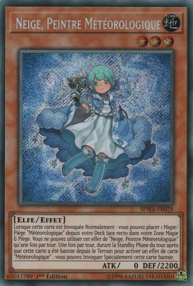 Card Gallery:The Weather Painter Snow | Yu-Gi-Oh! Wiki | Fandom