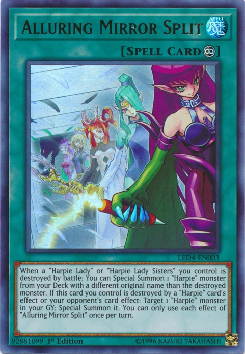 Alluring Mirror Split | Yu-Gi-Oh! | FANDOM powered by Wikia