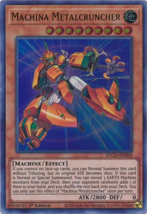 Machina Metalcruncher | Yu-Gi-Oh! Wiki | Fandom