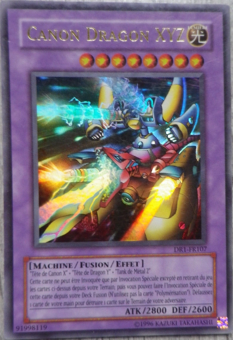 Xyz Dragon Cannon Yu Gi Oh