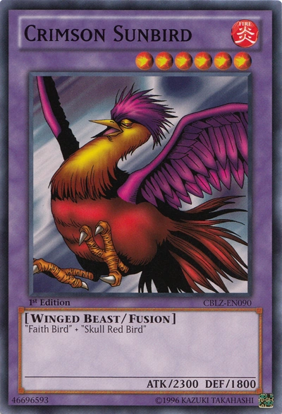Crimson Sunbird | Yu-Gi-Oh! Wiki | Fandom