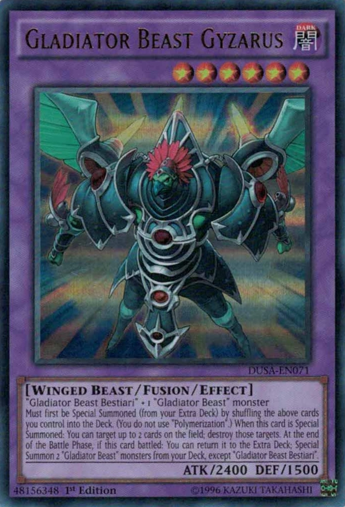 Gladiator Beast Gyzarus | Yu-Gi-Oh! Wiki | Fandom
