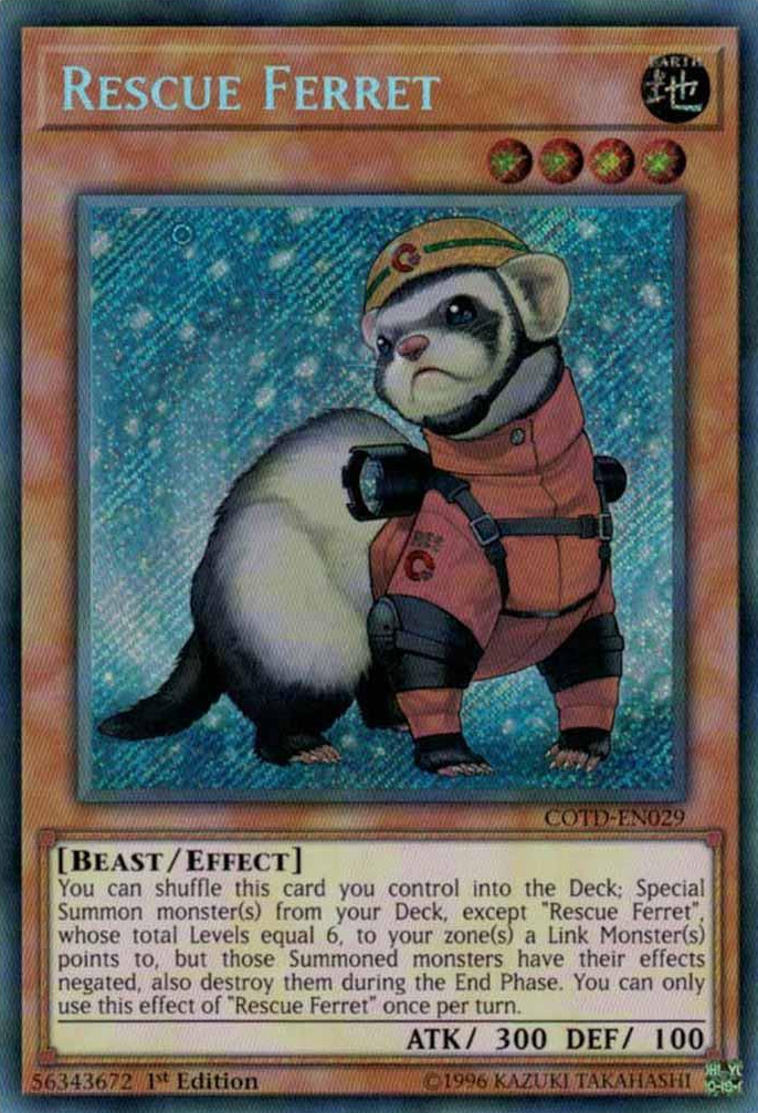 Rescue Ferret Yu Gi Oh Fandom Powered By Wikia