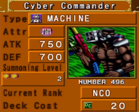 Cyber Commander Dor Yu Gi Oh Wiki Fandom