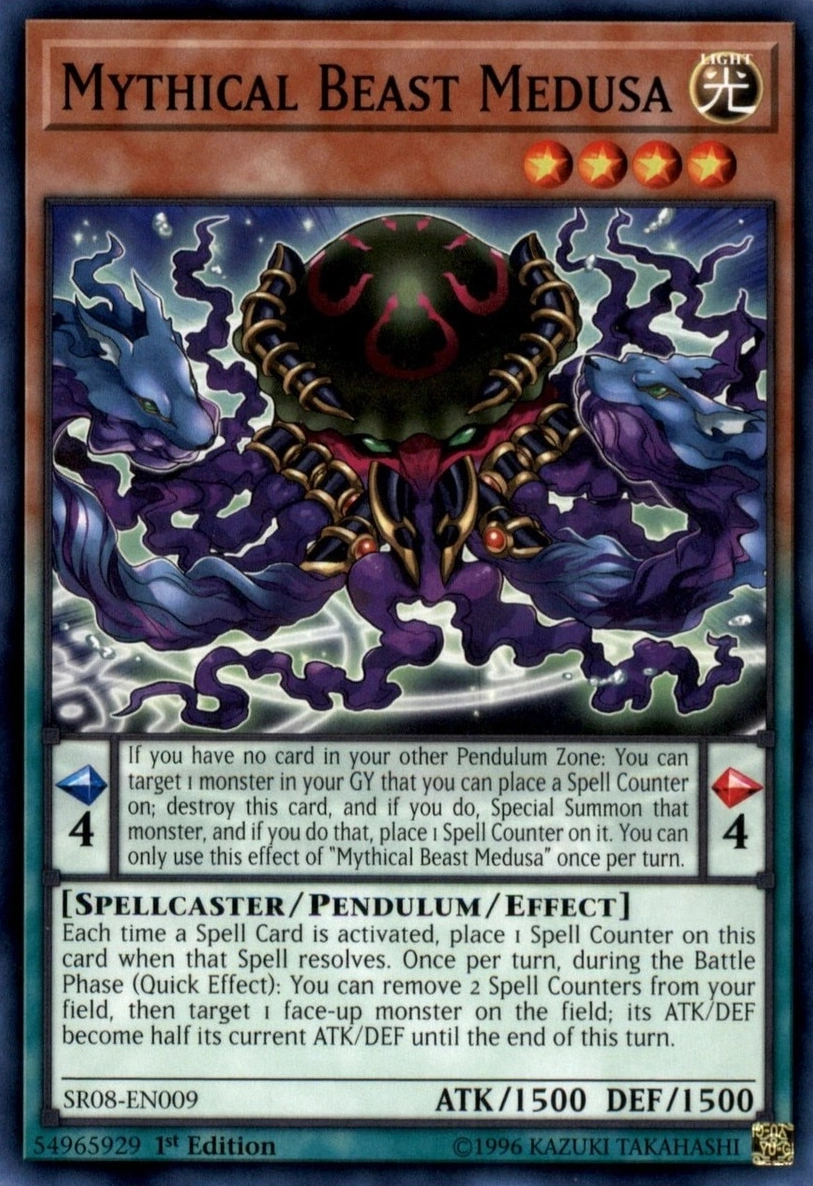 Mythical Beast Medusa | Yu-Gi-Oh! | FANDOM powered by Wikia