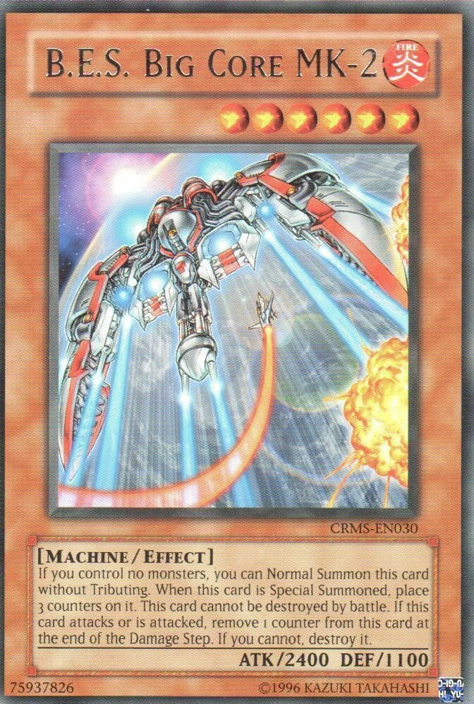 Card Gallery:B.E.S. Big Core MK-2 | Yu-Gi-Oh! Wiki | Fandom