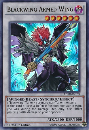 Blackwing Armed Wing | Yu-Gi-Oh! Wiki | Fandom