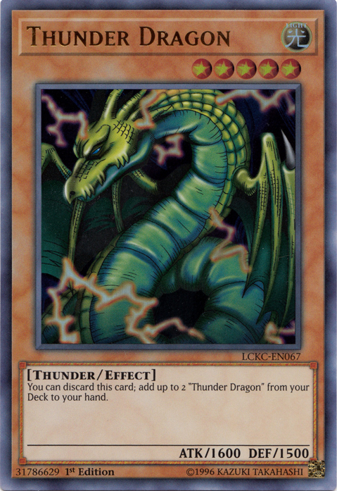 Thunder Dragon Yu Gi Oh Fandom Powered By Wikia